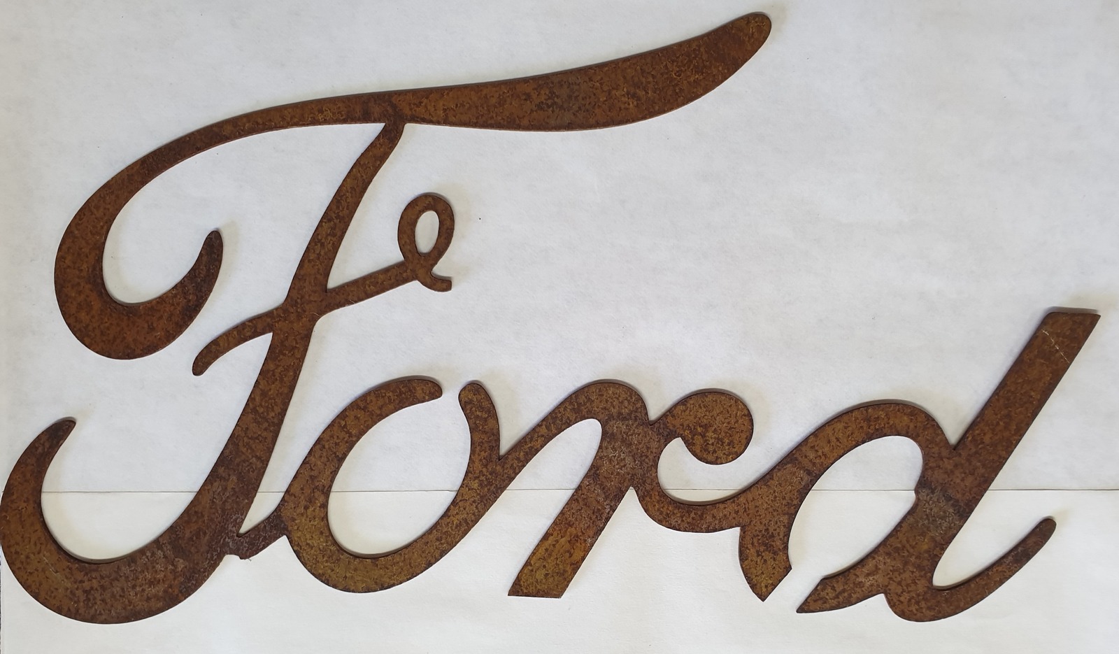 Highlighting Laser Cut Signs | Ajay's Ford V8 Parts
